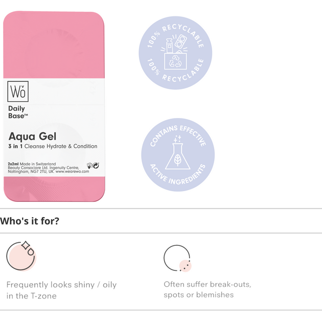 Daily Base™ Aqua Gel |Multi-functional Skincare | Wo